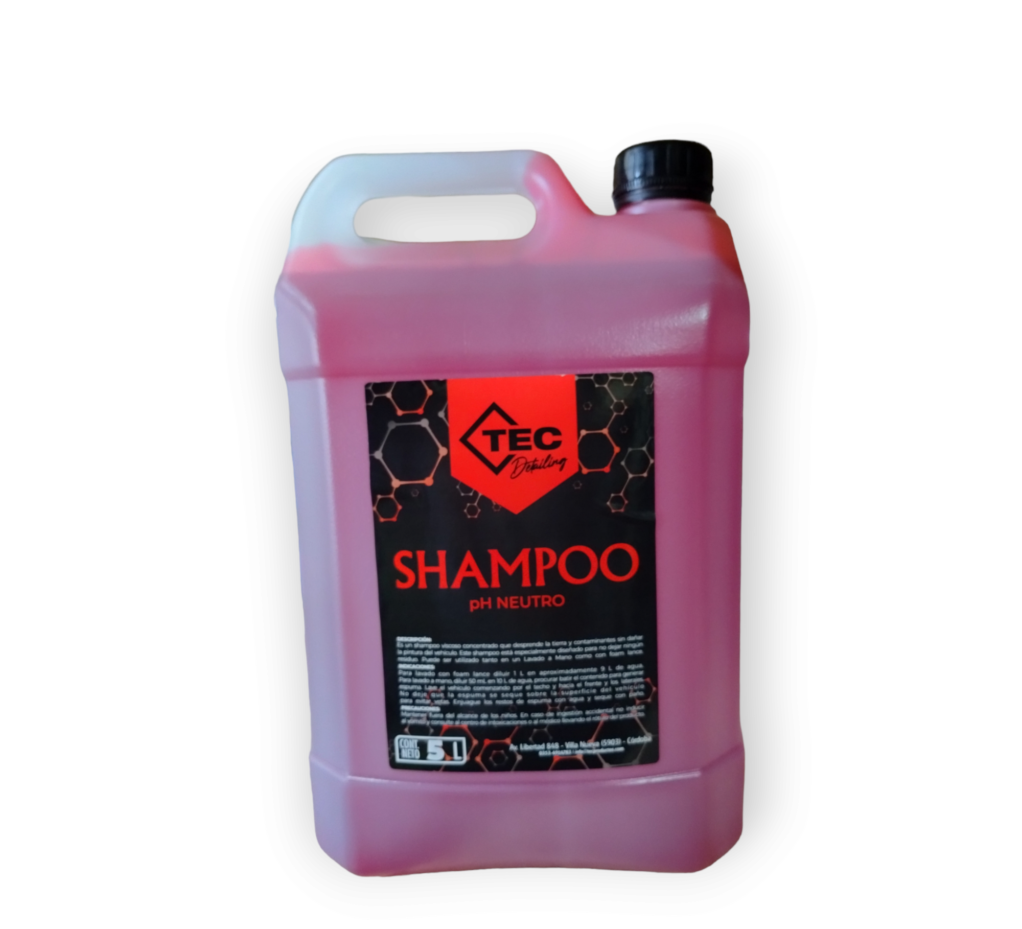 Shampoo pH Neutro – TEC Productos | Empresa de productos químicos ...
